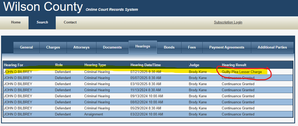 David John Bilbrey 4 Prison | Pamela Ann Bilbrey | Creekside & Surably ...